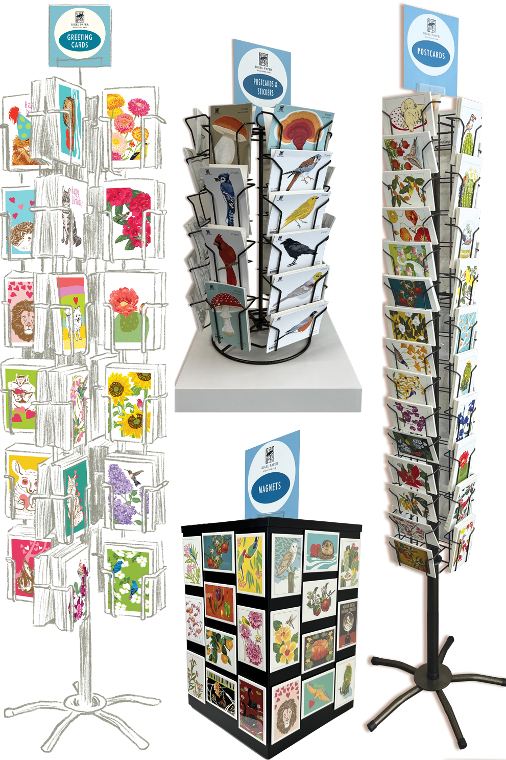 FREE DISPLAYS WITH PURCHASE! – Rigel Paper