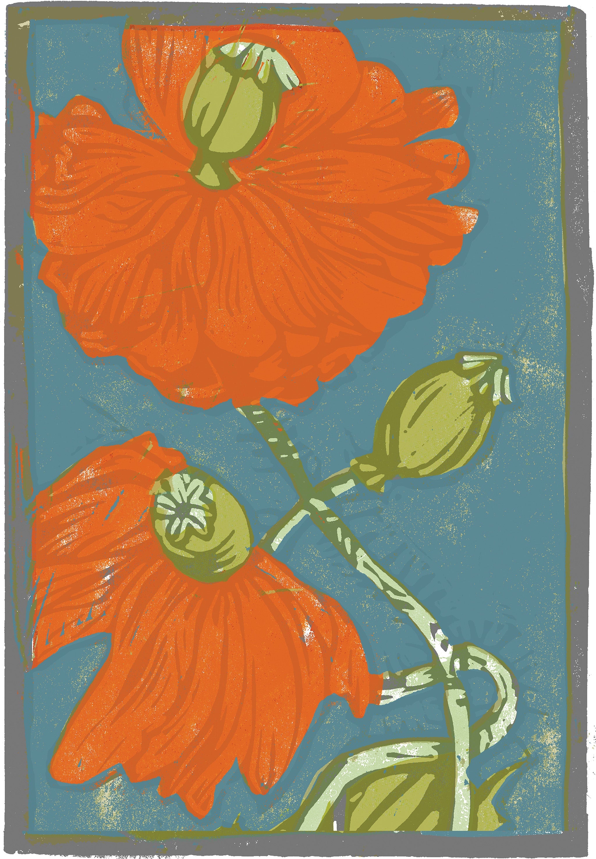 RFL-037 Two Poppies – Rigel Paper